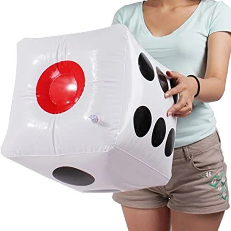 Portable Inflatable Dice Easy Setup For Pool Parties Beach Games ...