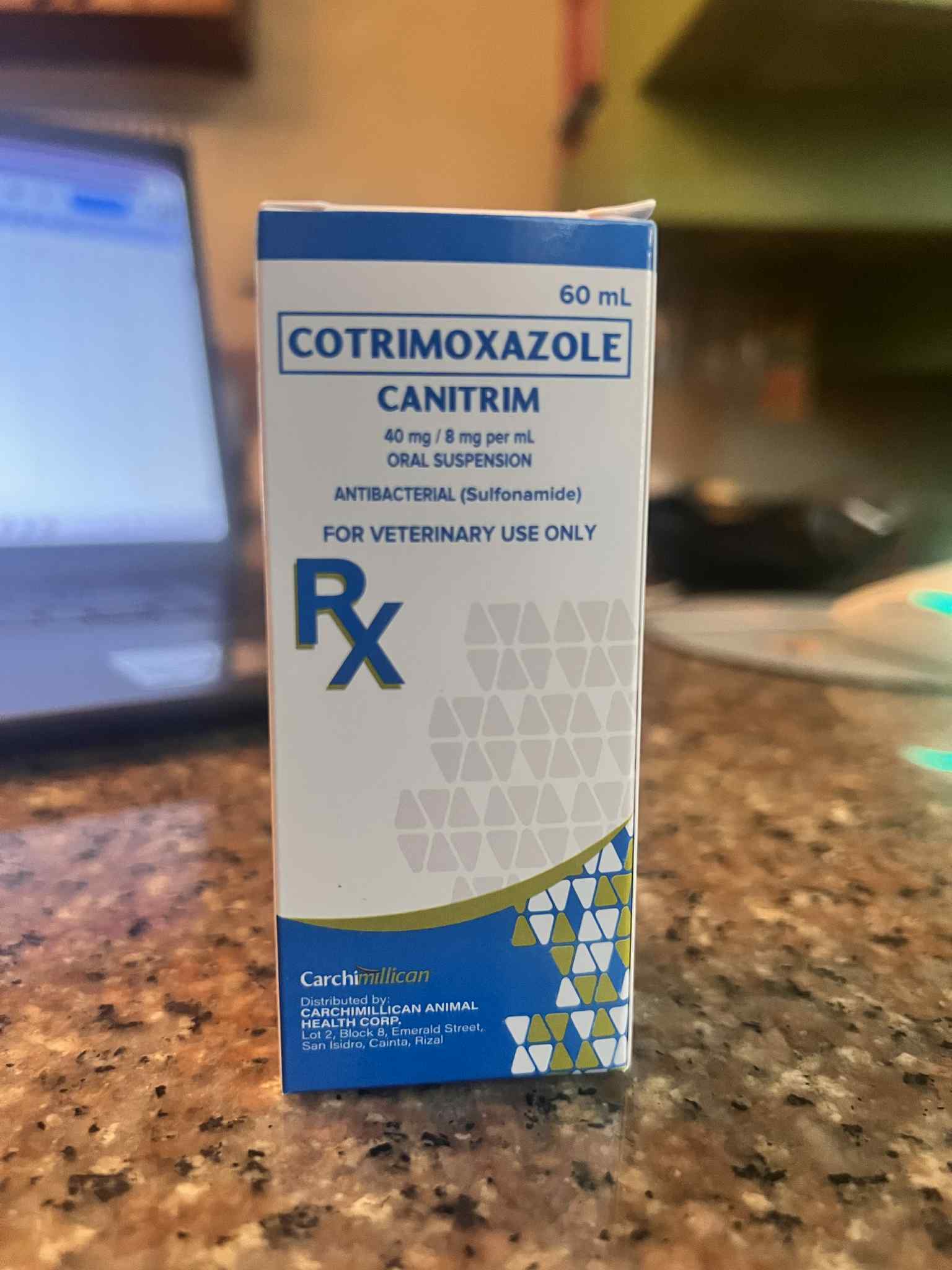 Canitrim 1 Bottle for Pets Cotri-moxazole 60ml Carchimillican | Shopee ...