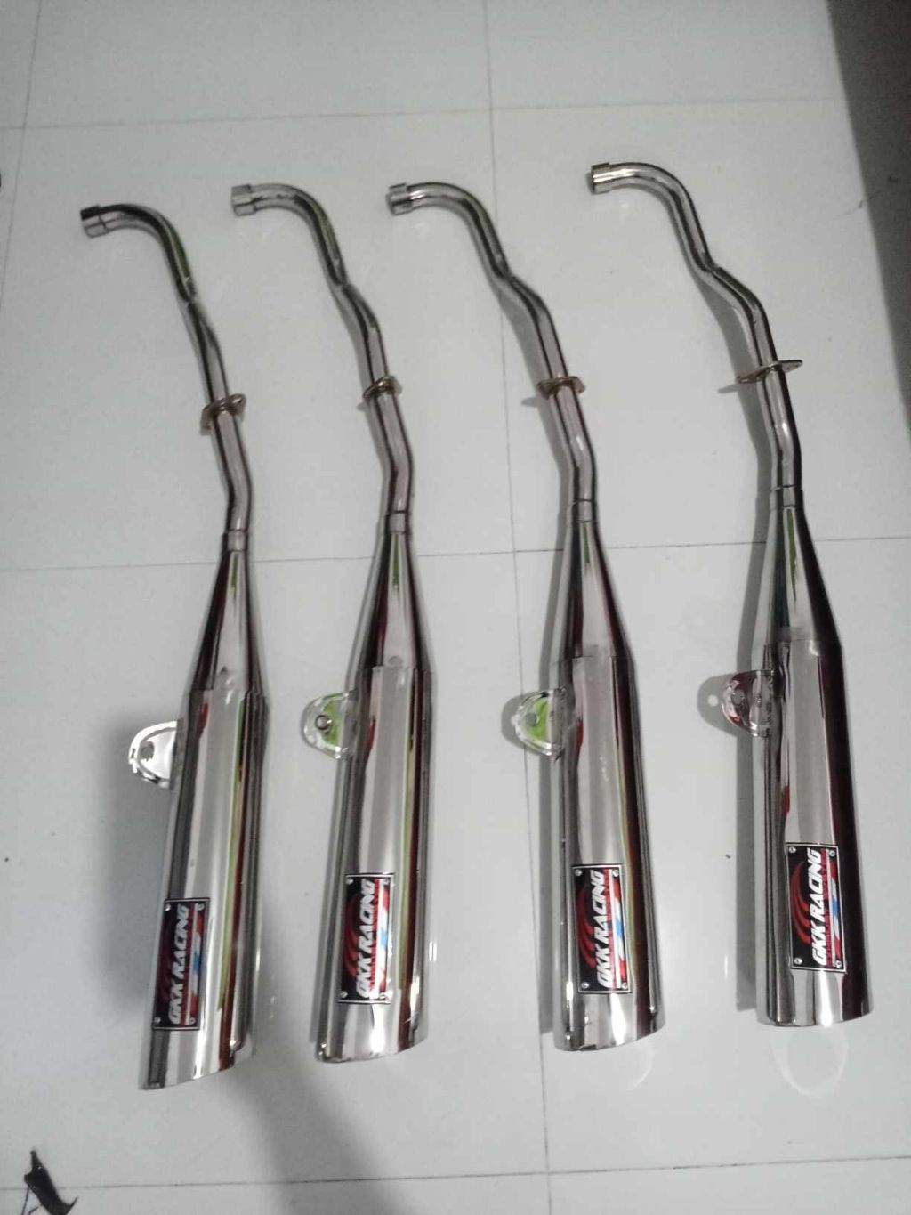 HONDA WAVE CX 110 CHICKEN PIPE TATAK GKK RACING | Shopee Philippines