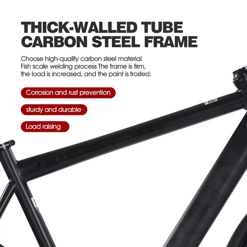 LUANDA Fixie Bike Adult Bike Fixed Gear Bike 7-speed 700 * 23C Bike ...