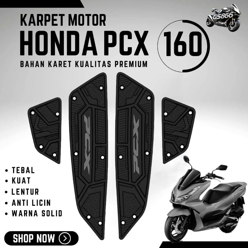 PCX 160 Motorcycle Carpet 100% Rubber Material / Pcx 160 2025 New ...