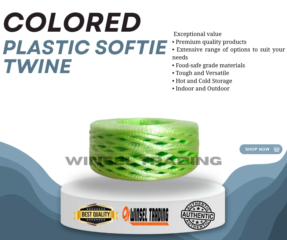 Softie Plastic Twine Tali 500 Meters and 1000 Meters | Shopee Philippines
