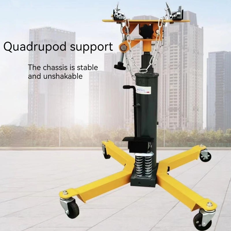 0.6T Hydraulic Telescoping Transmission Jack for Garage & Hoist Support ...