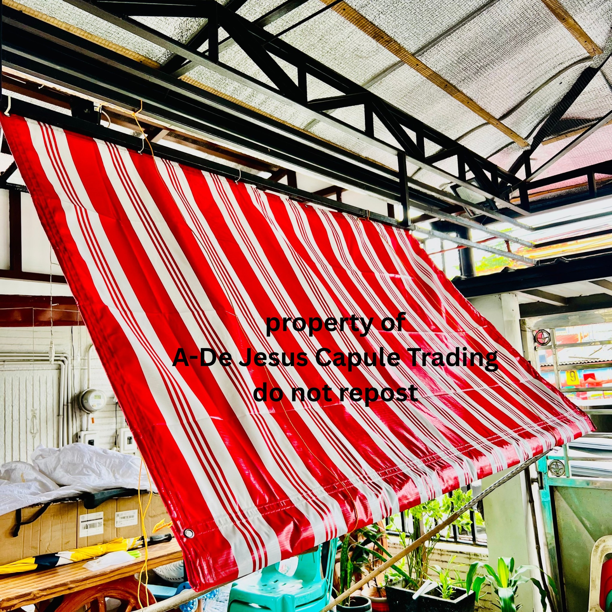 (𝟔𝐱𝟔 𝐟𝐞𝐞𝐭) 𝐒𝟒𝟎𝟎 𝐒𝐓𝐑𝐈𝐏𝐄𝐒 𝐓𝐑𝐀𝐏𝐀𝐋 𝐋𝐎𝐍𝐀 𝐑𝐎𝐋𝐋-𝐔𝐏 𝐒𝐭𝐫𝐢𝐩𝐞 𝐀𝐰𝐧𝐢𝐧𝐠 𝐓𝐚𝐫𝐩𝐚𝐮𝐥𝐢𝐧 𝐏𝐕𝐂 ...