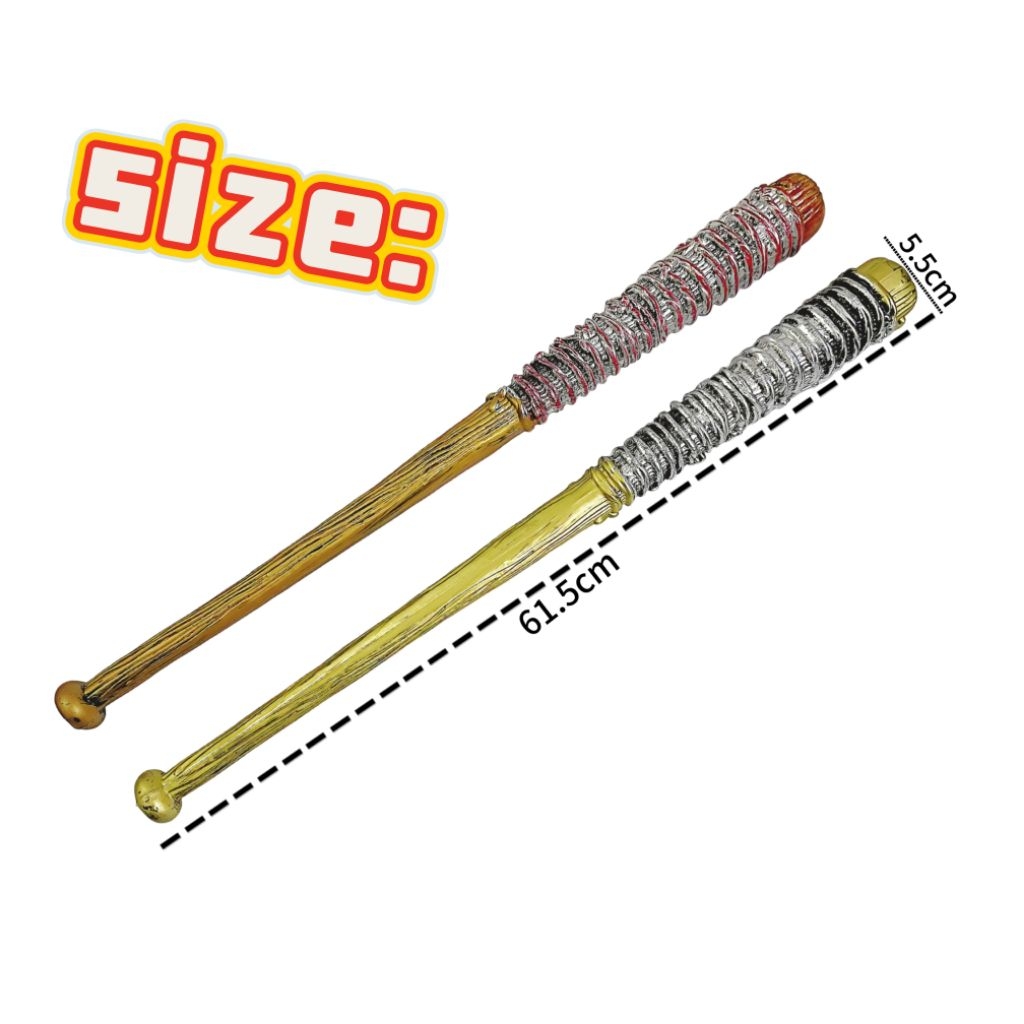 Halloween performance props dress up plastic stick baseball bat mace ...