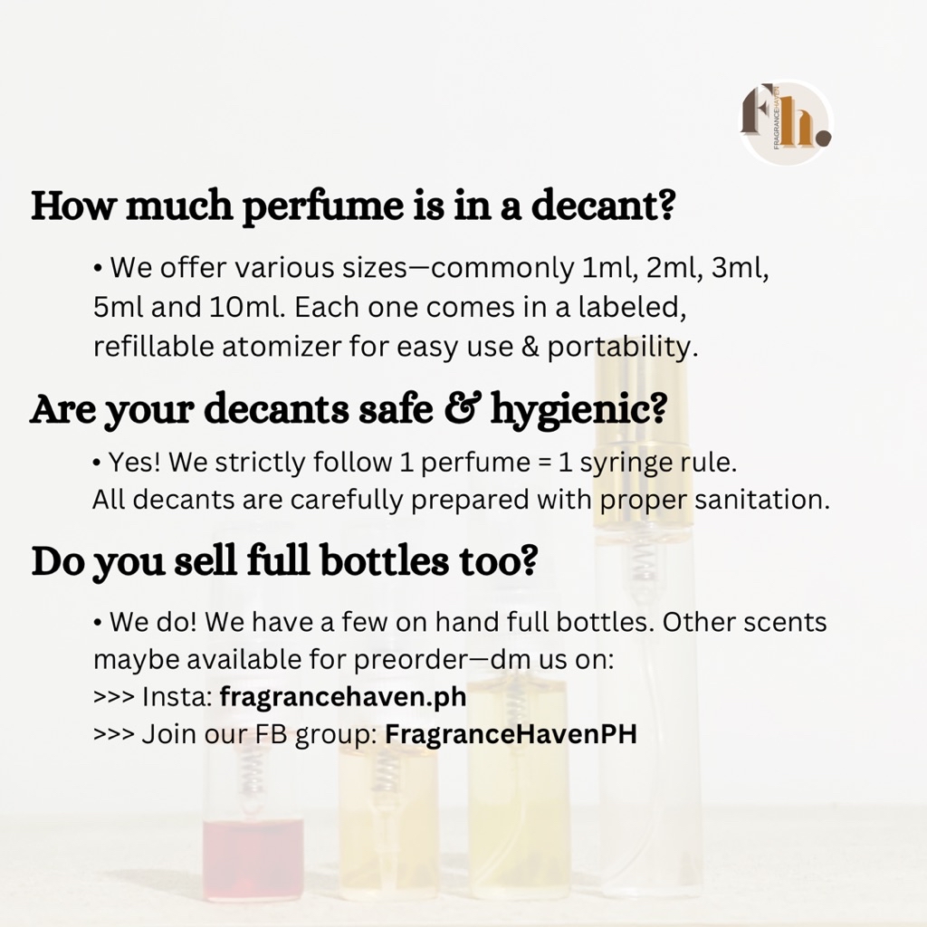 JM Wood Sage and Sea Salt (10ml) DECANT by fragrancehaven.ph | Shopee Philippines