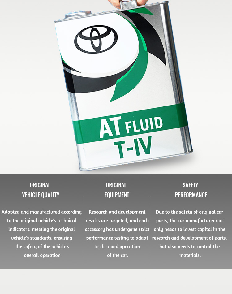Toyota Automatic Transmission Fluid T-IV 4 Liters For All Toyota Models ...