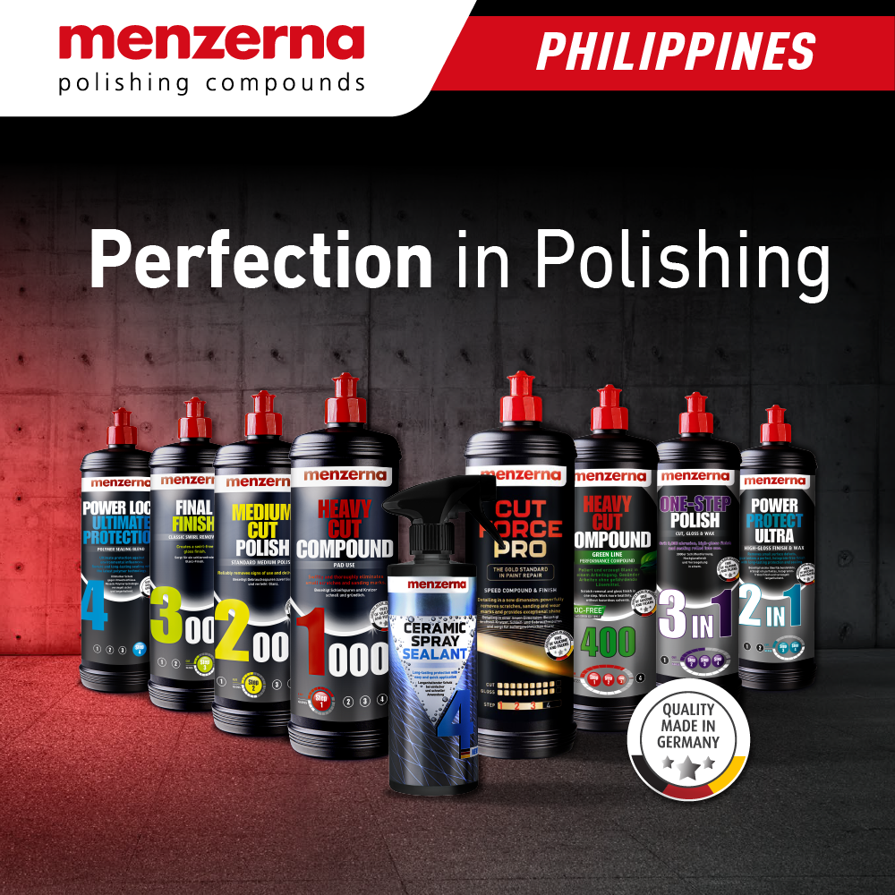 Menzerna Standard 3-Step Polishing Set for Cars / Auto | Shopee Philippines
