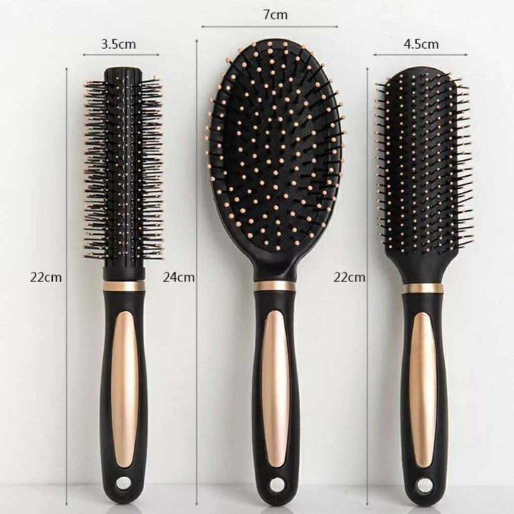 Salon Massage airbag comb straight hair negative ion curly hair styling ...