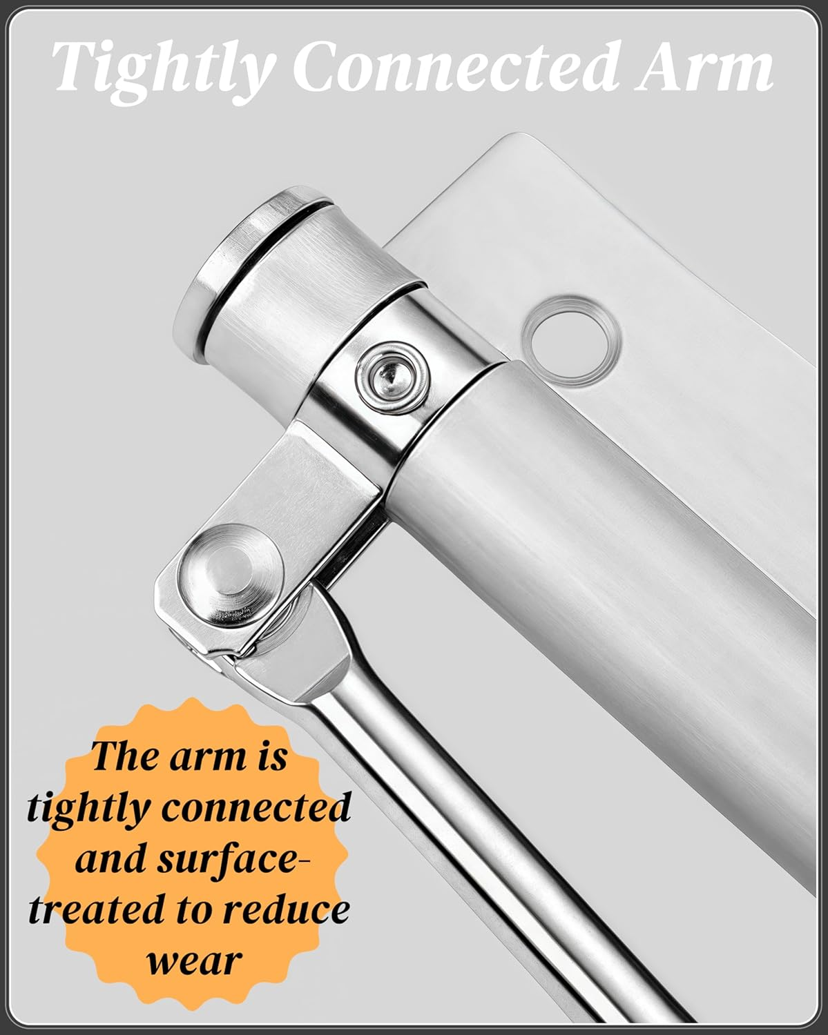 Stainless Steel Door Closer Mute Spring Door Opener Simple Automatic ...