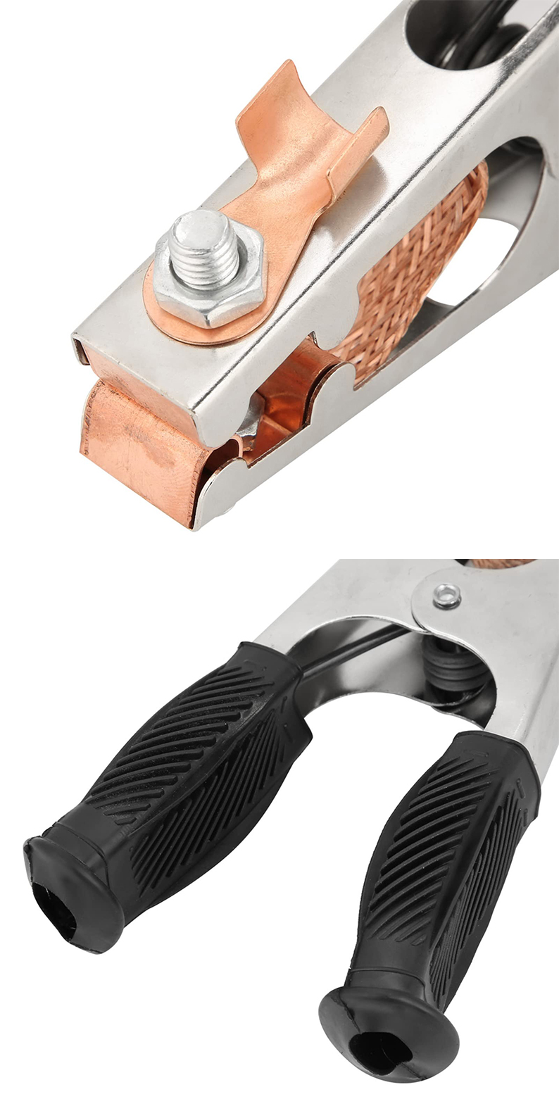 300A 500A Welding Earth Ground Cable Clip Clamp Welding Electrode ...