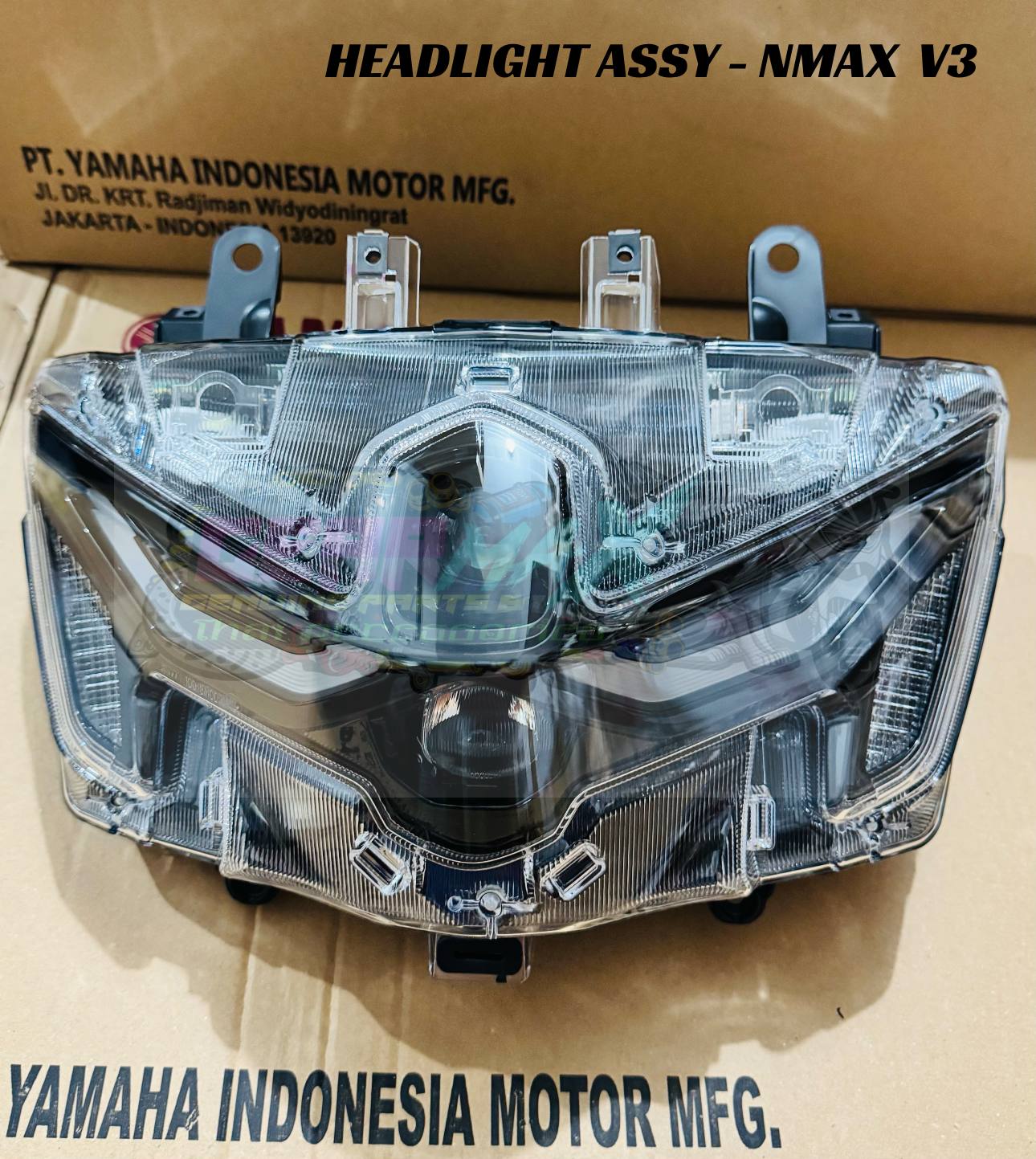 YAMAHA HEADLIGHT ASSY BLSH43000000 - NMAX V3 TECHMAX TURBO STANDARD ...