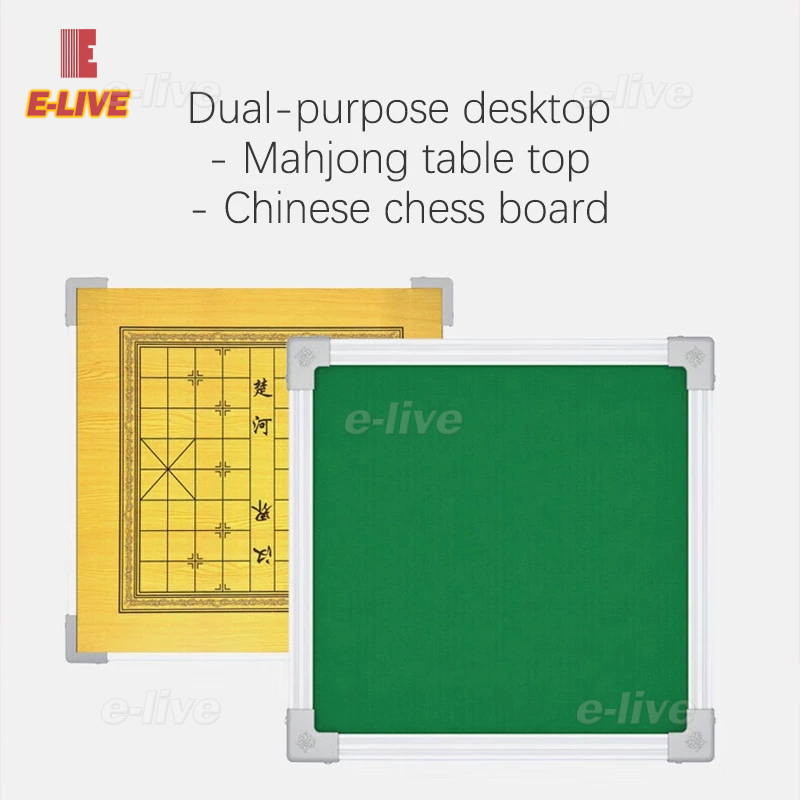 Square Card Table Portable Folding Game Table for 4 Players Multi ...
