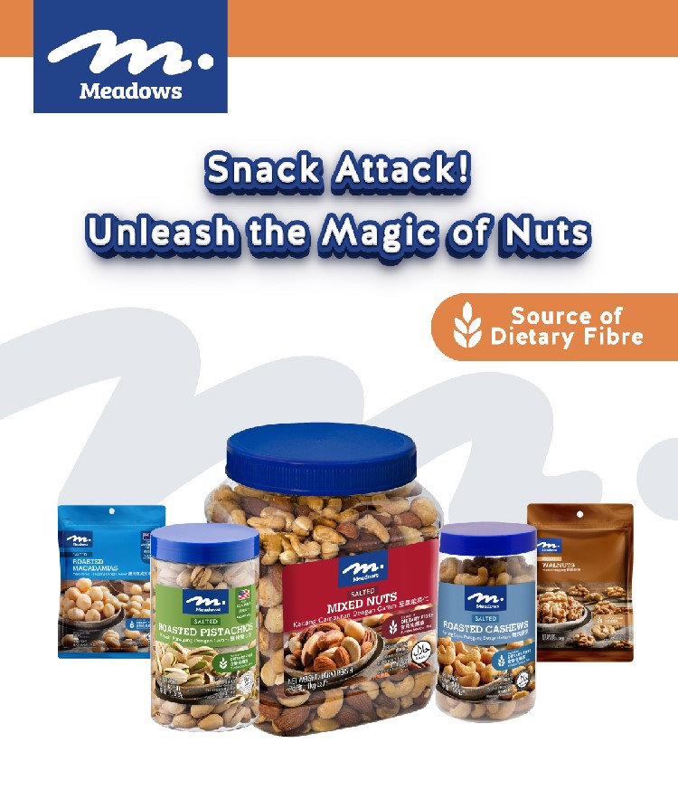 Meadows Salted Mixed Nuts 1KG | Shopee Philippines