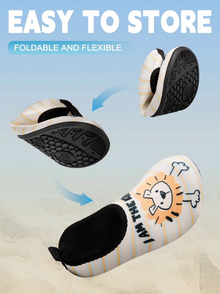 JEKO Aqua Shoes For Baby Kids Anti-Slip Toddler Girls Boys Floor Socks ...