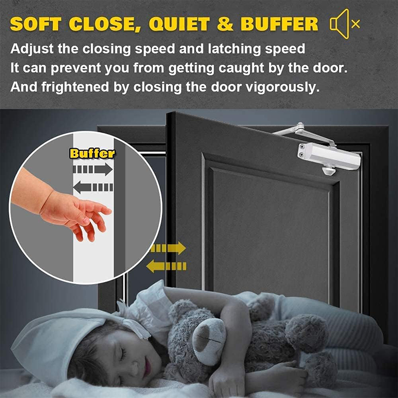 SUS Door Closer (super alloy never Rust) automatically closes Door ...