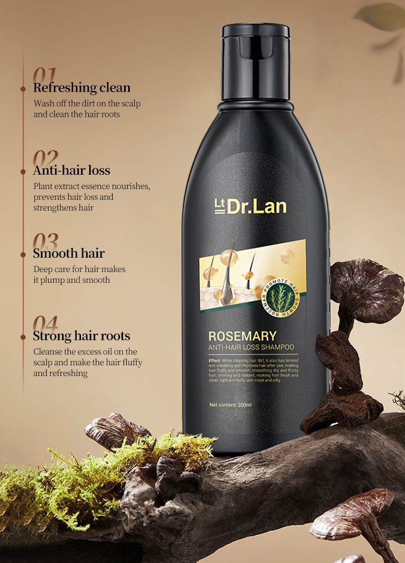 Dr. Lan Rosemary Anti-hair Loss Shampoo -- Anti-Itch Anti-Dandruff ...