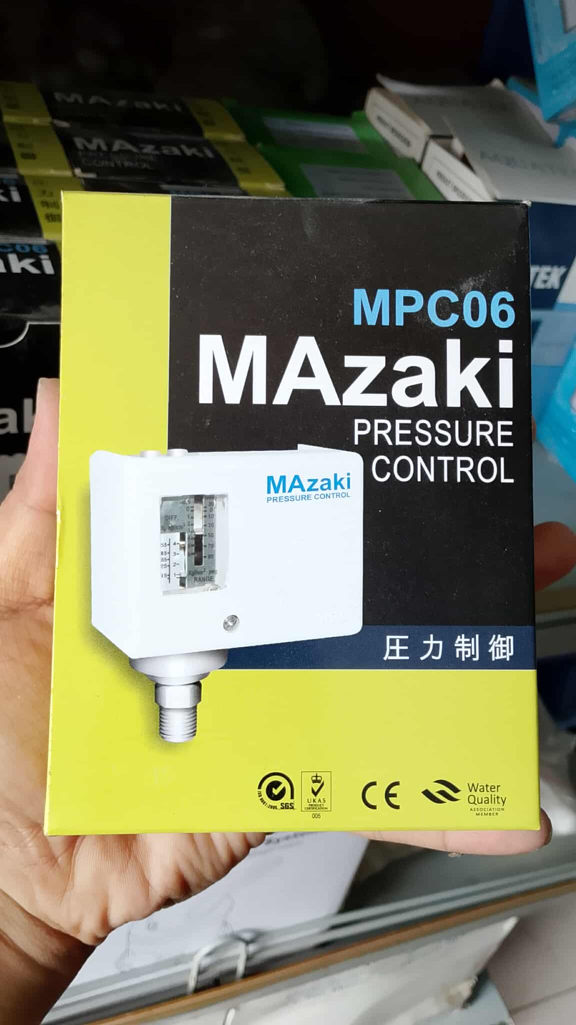 MAZAKI Low Pressure Switch – Auto Start Controller for Water Pump MPC06 | Shopee Philippines