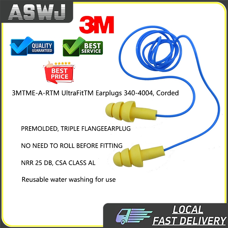 BUY 1 TAKE 1 3M safety protection Sleeping Earplugs noise reduction ear ...