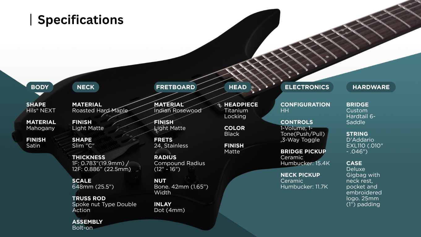 HILS Guitars - The Next HN3 | Shopee Philippines