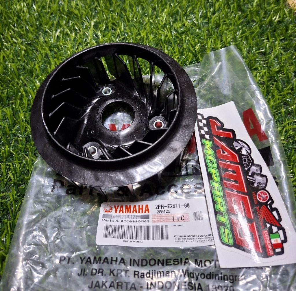 Genuine Radiator Fan Comp For Mio i 125/M3 and Soul i 125 (2PH) Yamaha ...