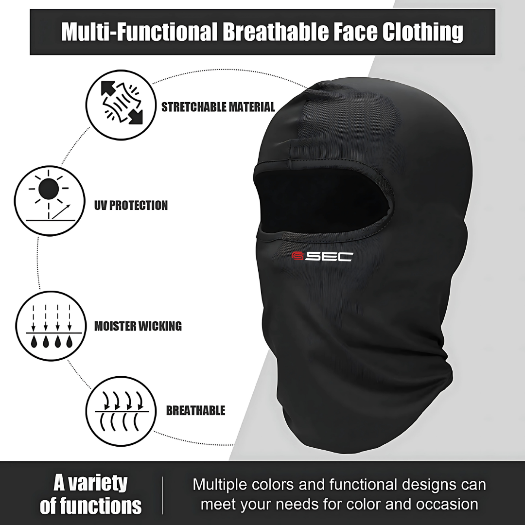 Buy 4 Get 1- SEC Balaclava With Dust And UV Ray Protection Face Mask ...