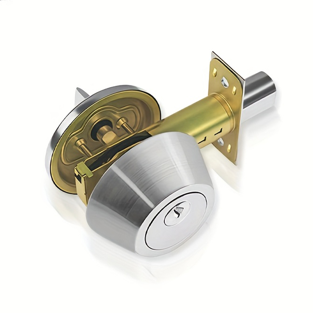 Stainless Steel Double Lock For Main Door Locks Copper Core With Keys ...