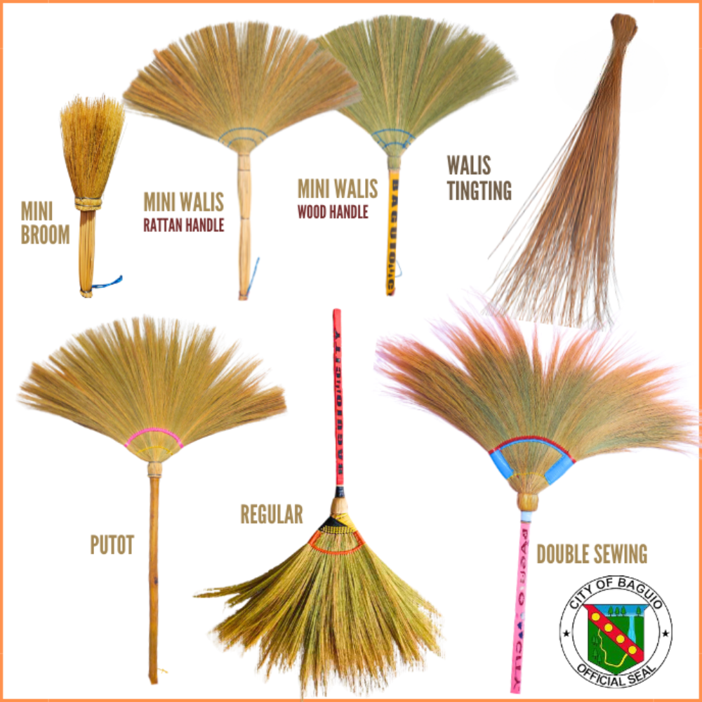 MegaMartPlace Rattan 8-FINGER Soft Brooms Walis tambo Makapal at ...
