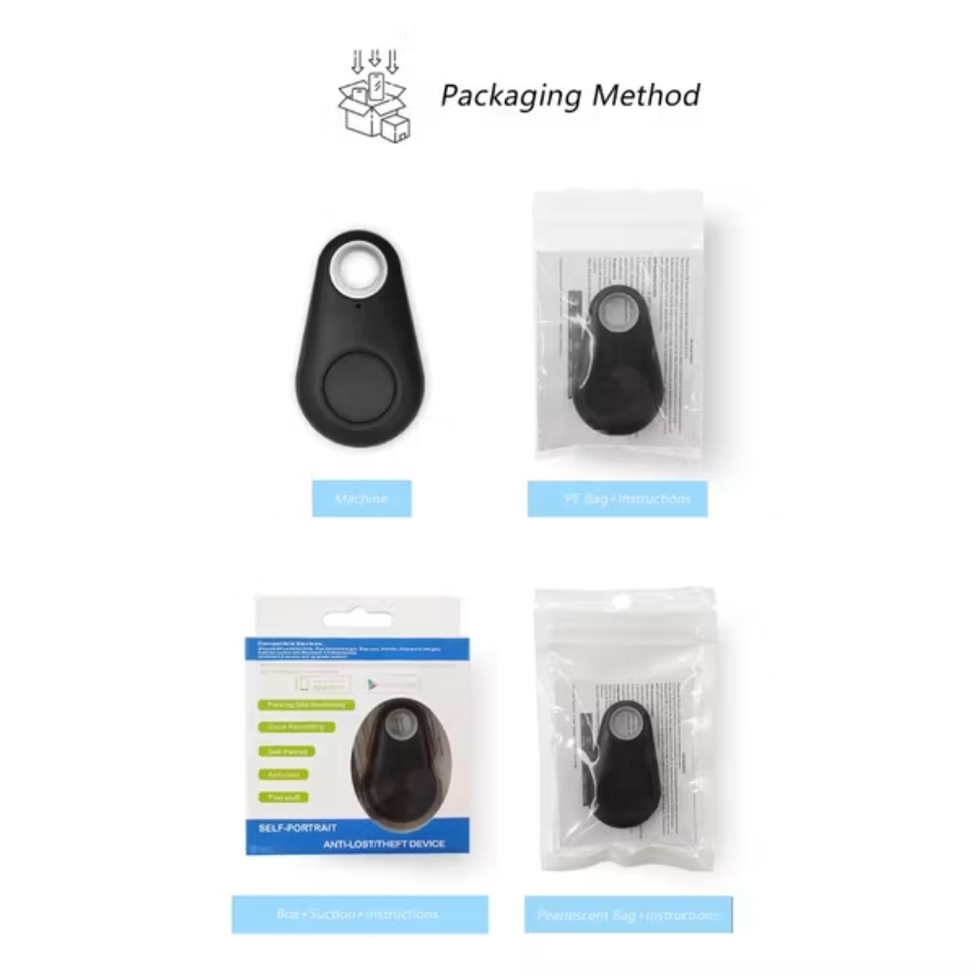 Mini Wireless GPS Tracker Wallet Kids Pet Anti Loss Alarm pet Tracker ...