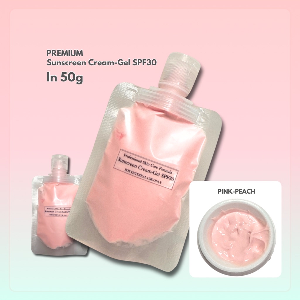 Sunscreen Cream-Gel SPF30 (50g) whitening | Shopee Philippines