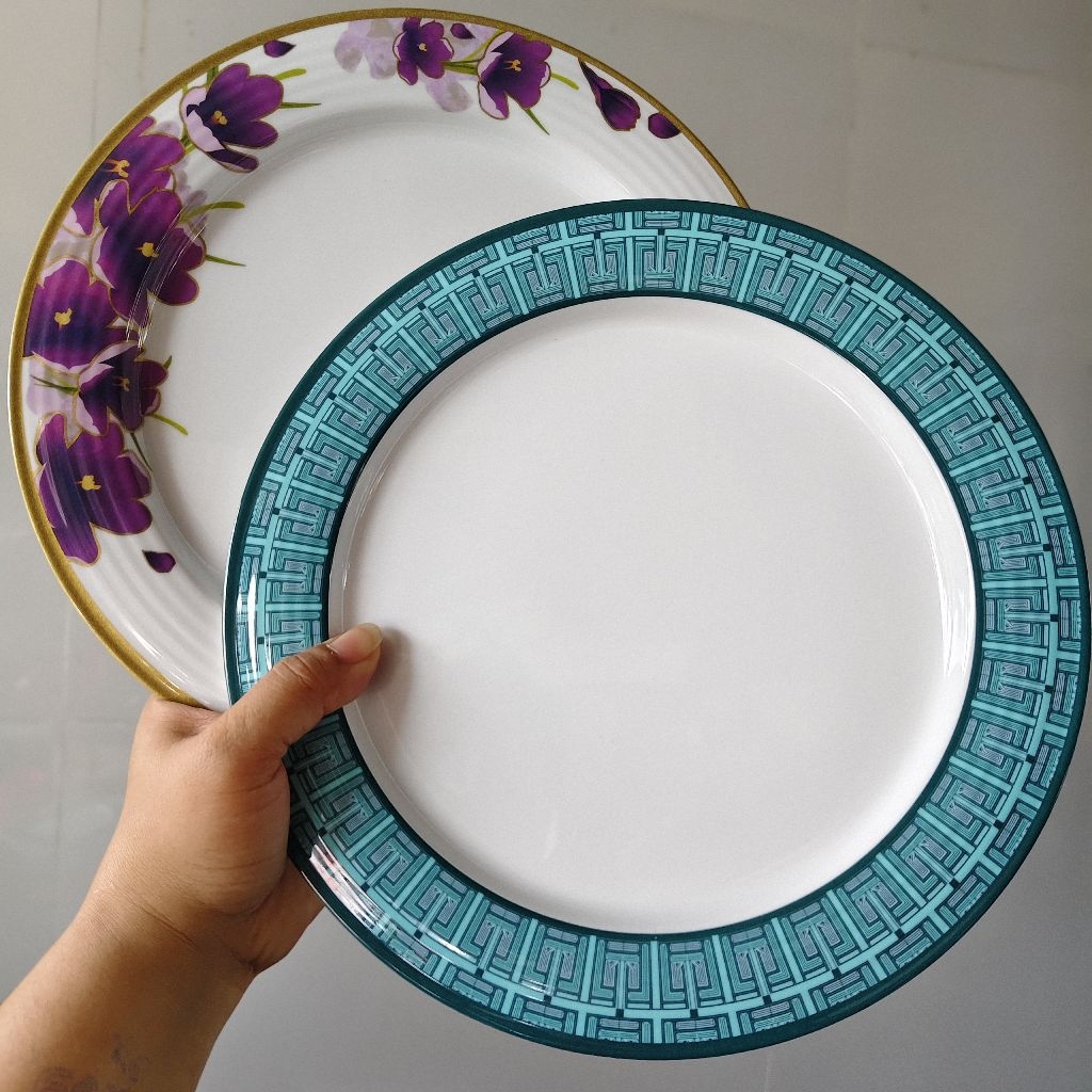 Tupperware Melamine Dinner Plates 26cm (100% Original/Authentic ...