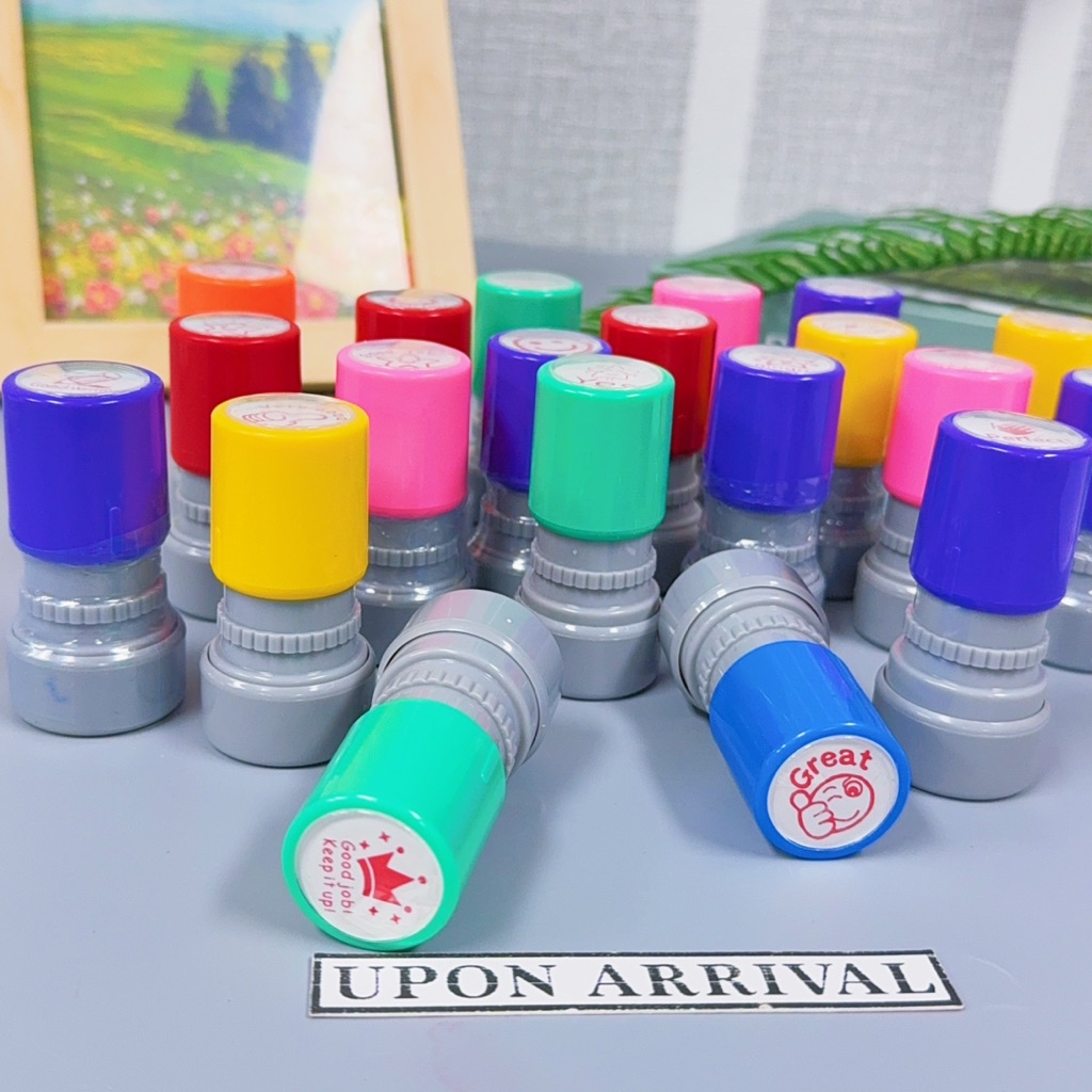 Teacher Stamp Rubber Stamp Self Ink Primary School Pupil Good Work ...