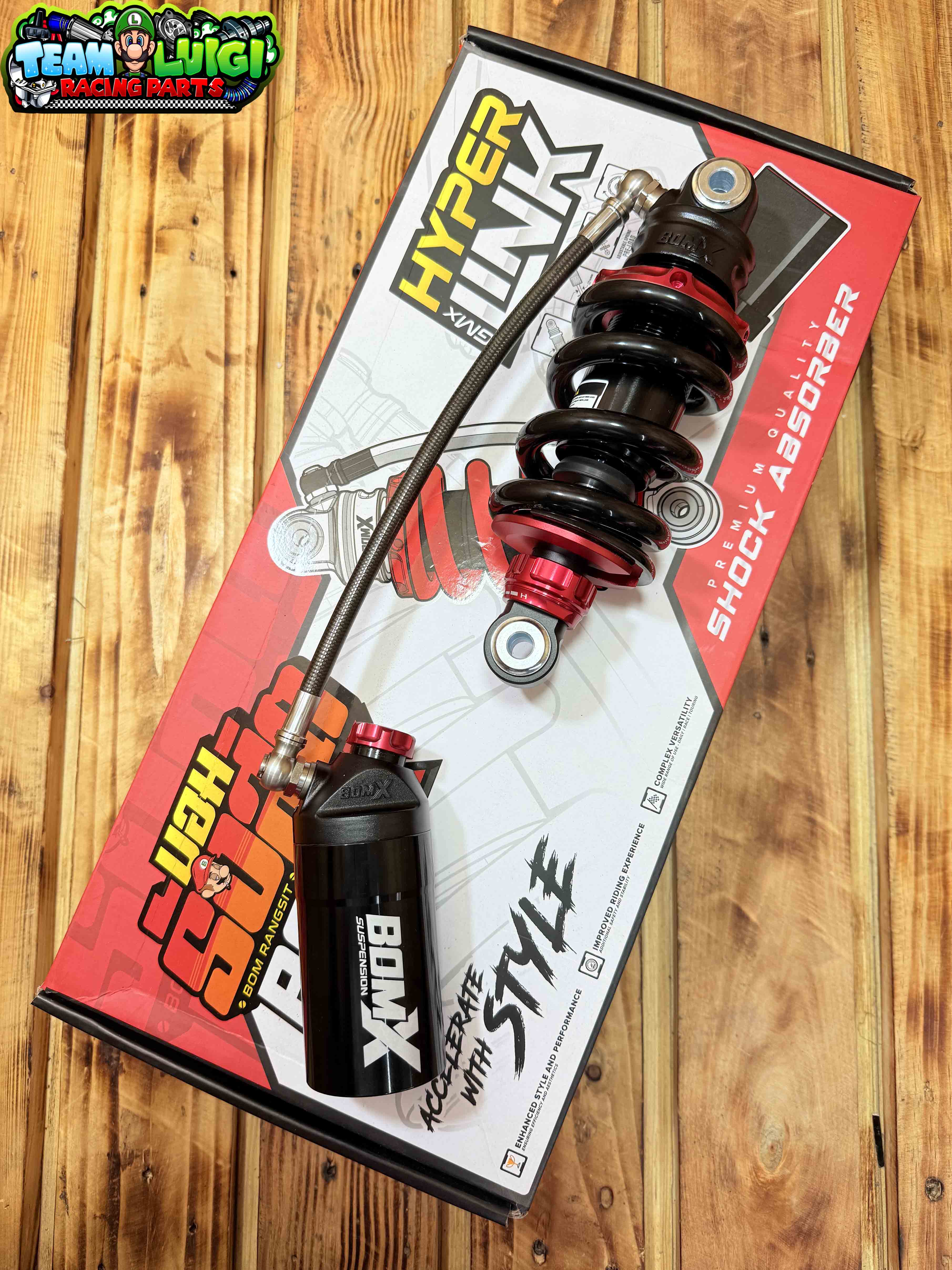 BOM RANGSIT HYPERLINK SNIPER150,155, RAIDER150 CARB,FI MONO SHOCK ...