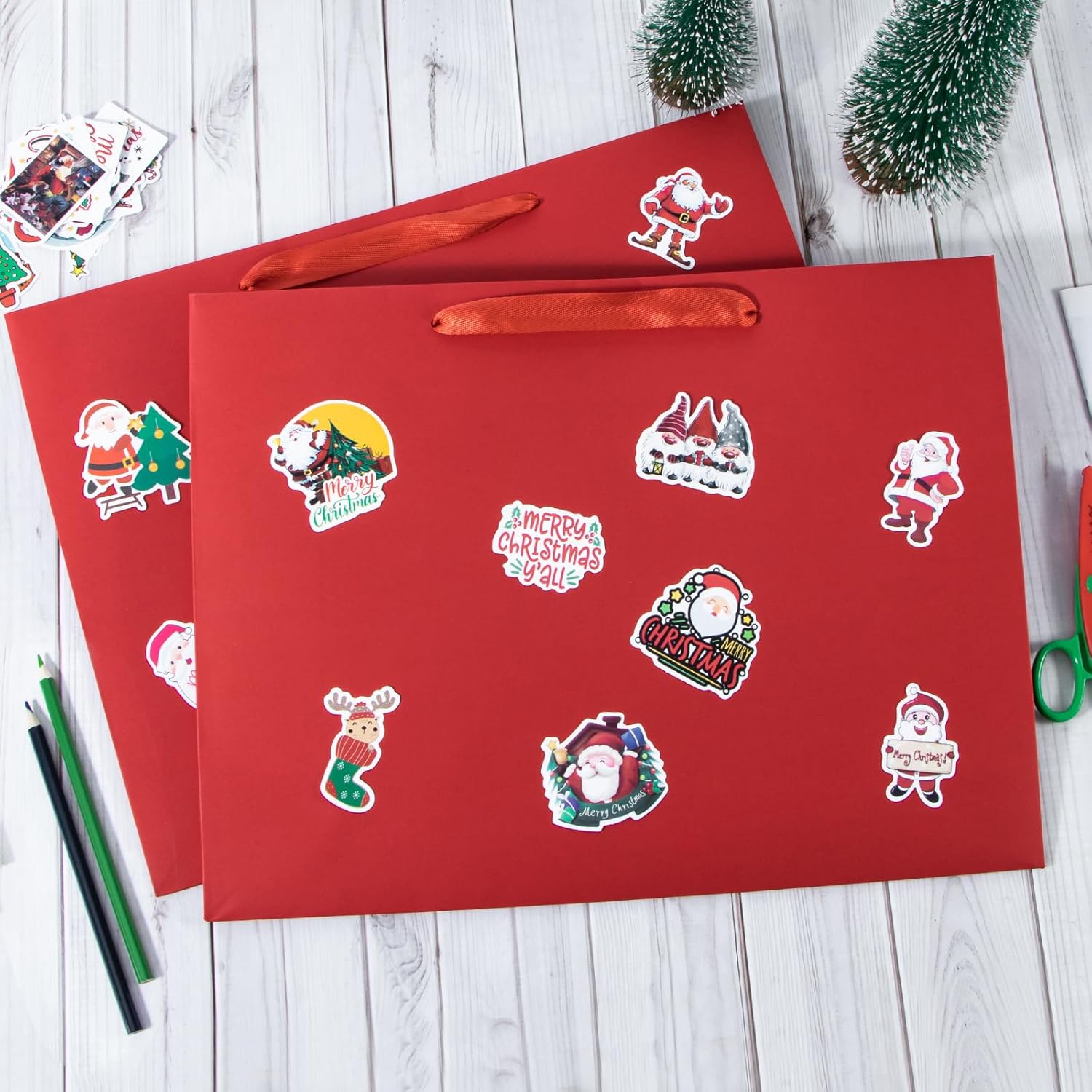 10PCS Set Gift Bag with Handles Craft Package Paper Gift Box Jewelry ...