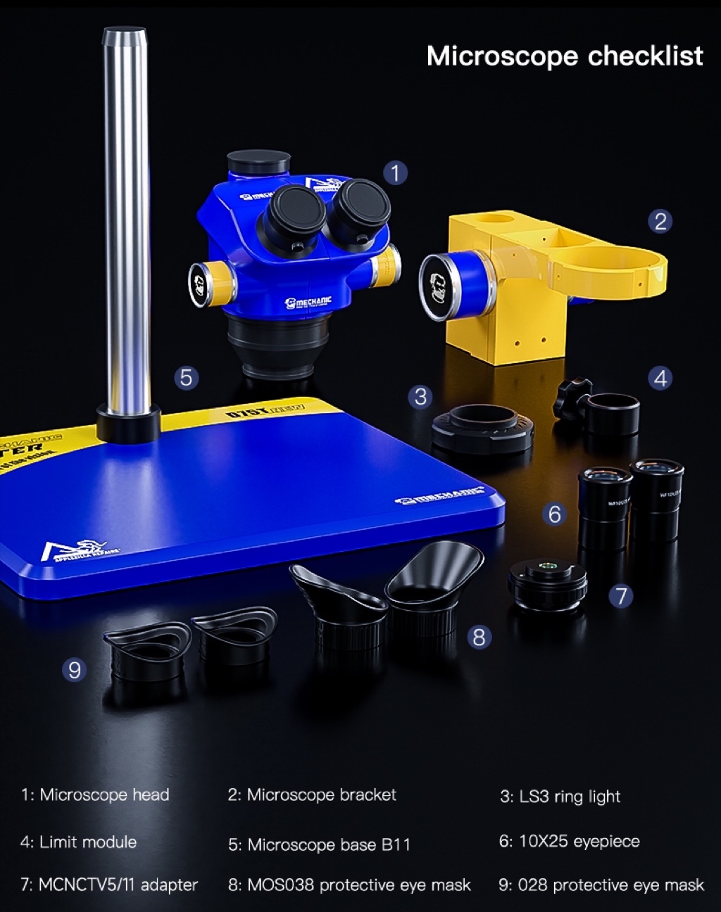 Mechanic X Applezilla Microscope D75T-B11 | Shopee Philippines