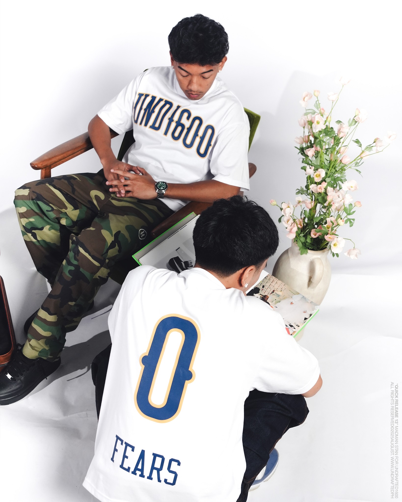 UND Zero Fears Tee in White-UNDRAFTED Brand Official | Shopee Philippines