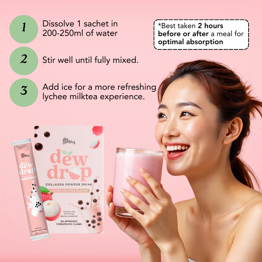 Dew Drop Collagen Drink Zero Sugar [2 Pack] – Hydrolyzed Marine ...