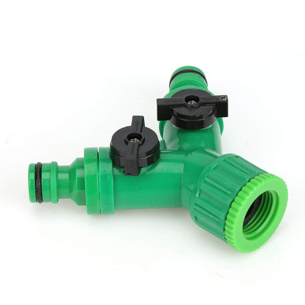 Y Shape 3/4 Water Tap Splitter 3 Way for 1/2 Caliber Hose and Faucet ...