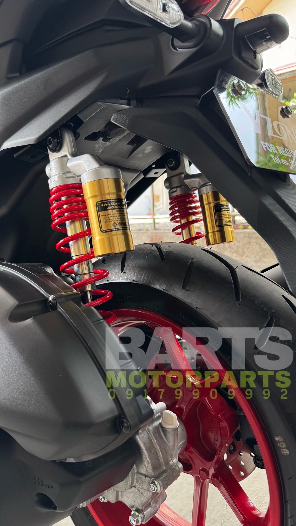 Original Yamaha Shocks Original For Aerox Version 1 2 3 and Nmax ...