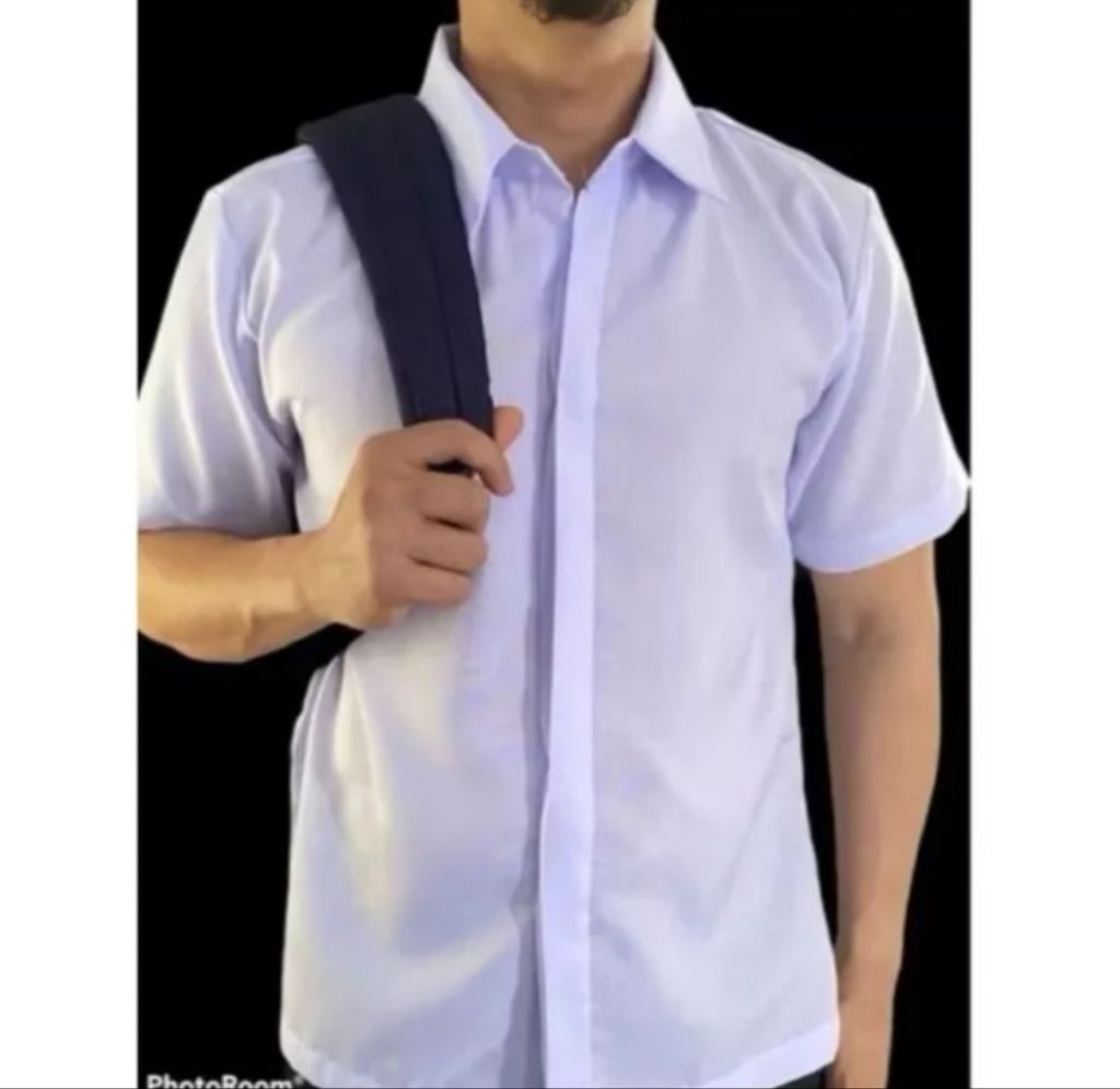POLO BARONG COVERED BUTTON W/SLIT MAKAPAL TELAFOR SENIOR HIGH STUDENT ...