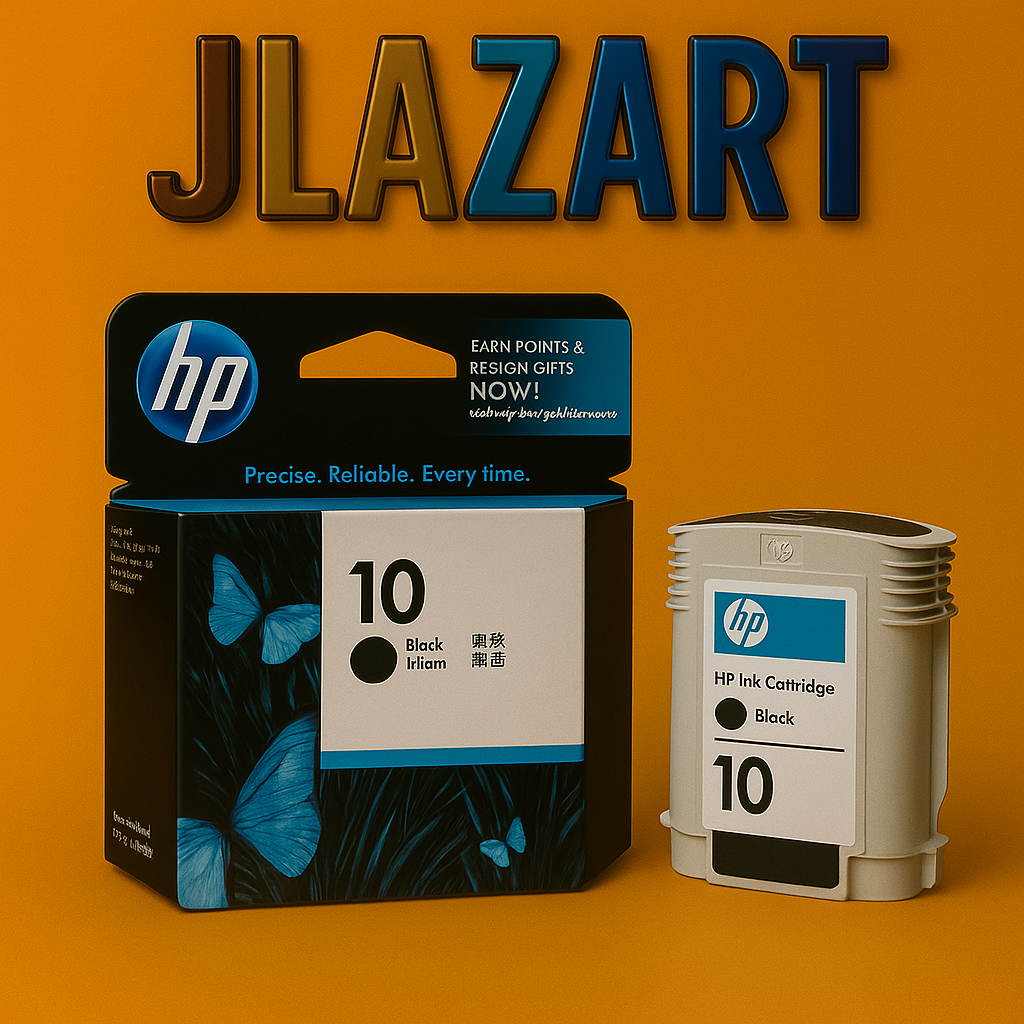 HP ink 10 Black Original Ink Cartridge C4844A for HP BUSINESS INKJET ...