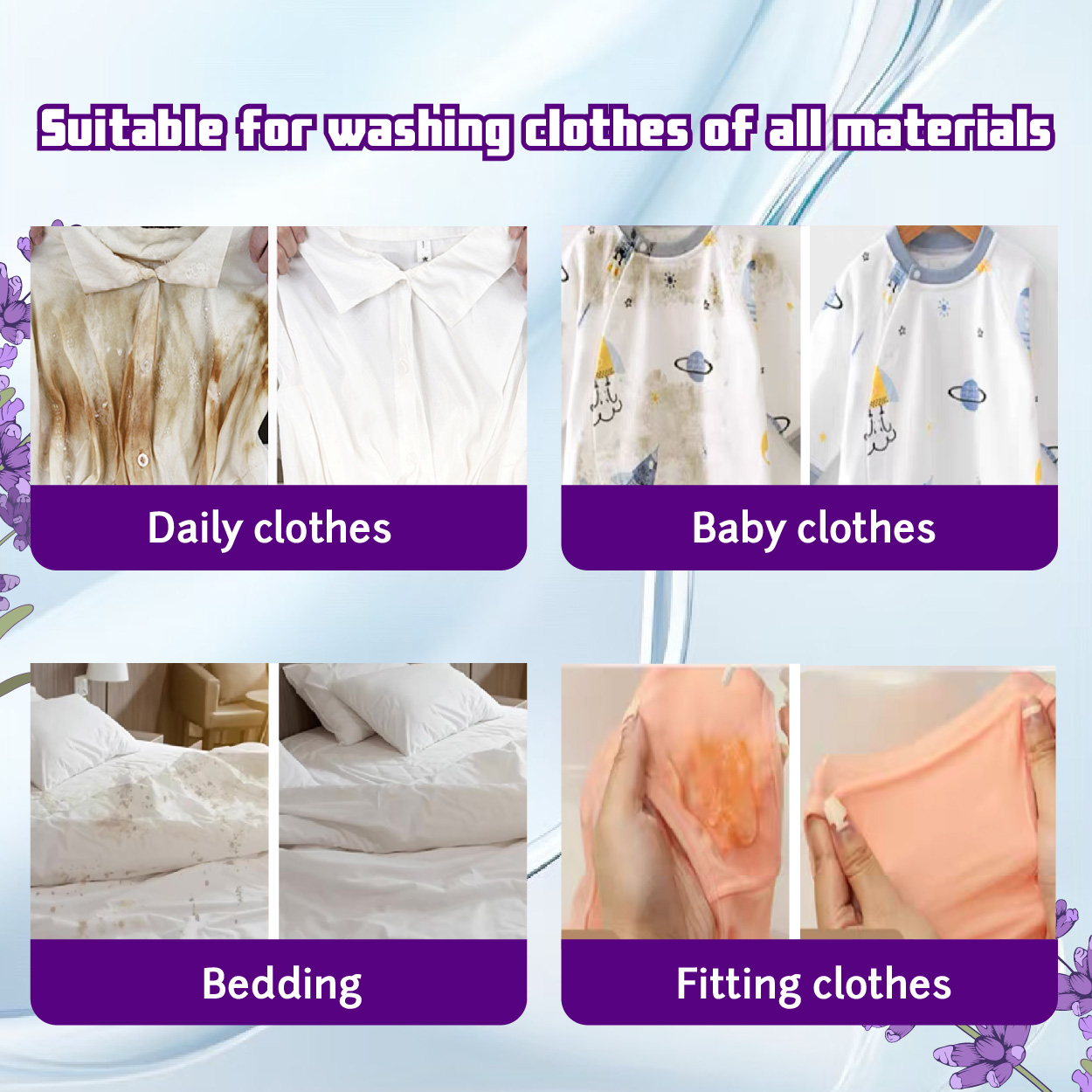 2530ML Newly Upgraded Liquid Laundry Detergent All In One Laundry Detergent Fabric Softener ...