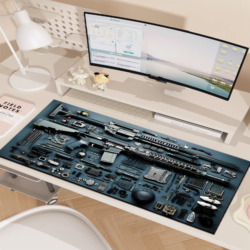 1pc Gunpicture Large Mouse Pad computer mat Desk Mat keyboard mat ...