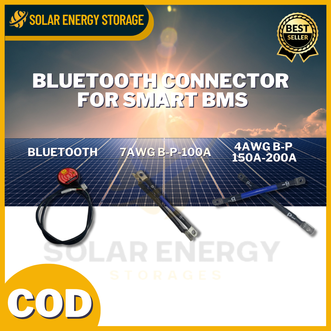 SMART BMS BLUETOOTH CONNECTOR AND AWG WIRE for Lifepo4 battery ...