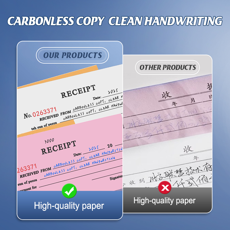 Carbonized delivery Receipt Temporary Order Receipt Resibo With Carbon ...