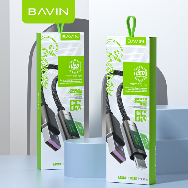 BAVIN CB255 12W /20W /60W 1 Meter PD Fast Charging Data Transfer Cable ...