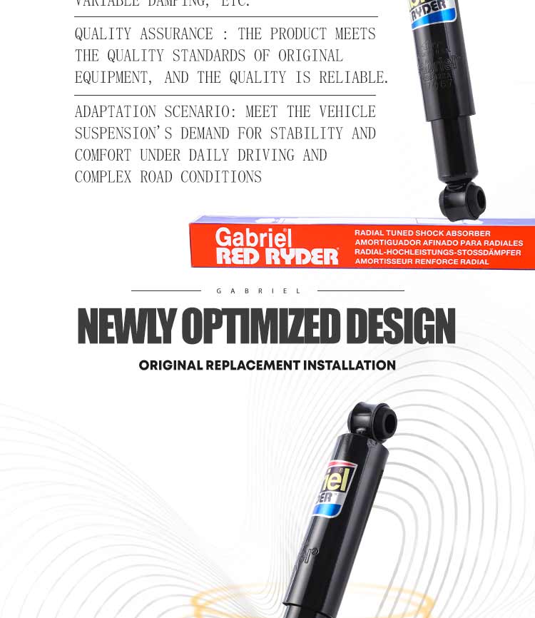 GABRIEL Shock Absorber Isuzu/Jeep front/rear absorber modifications ...