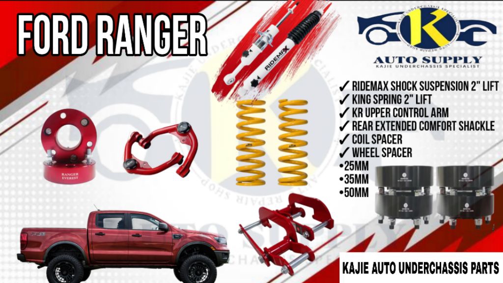 Ford Ranger Coil spacer & Extended Comfort shackle | Shopee Philippines