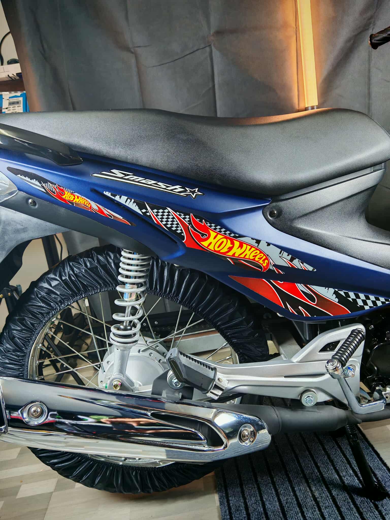 SUZUKI SMASH 115 HOT WHEELS DECALS WITH FREEBIES ( PREMIUM QUALITY ...