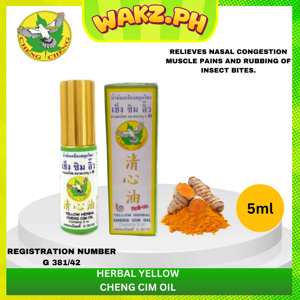 Wakz,ph cheng cheng oil natures eucalyptus for relief 5ml thai herbal ...